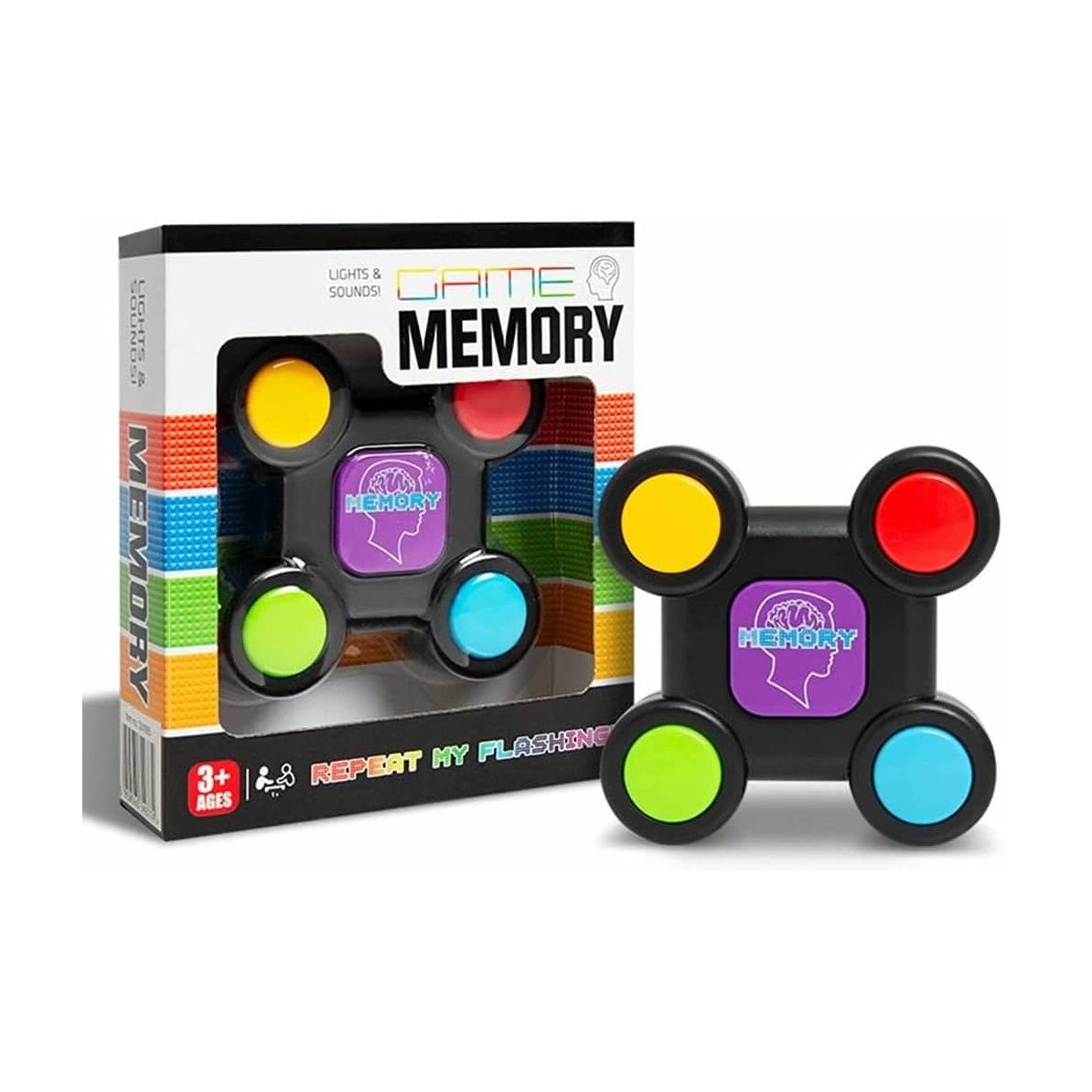 Memory Game Light and Sound Sequence Remember Challenge – STC Stores