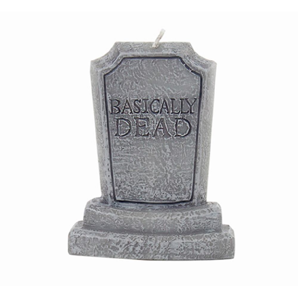 Birthday/Celebration Candle - BASICALLY DEAD - Tombstone – STC Stores